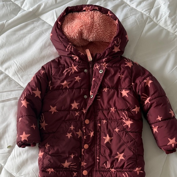 Cat & Jack | Jackets & Coats | Cat Jack Star Print Puffer Jacket ...